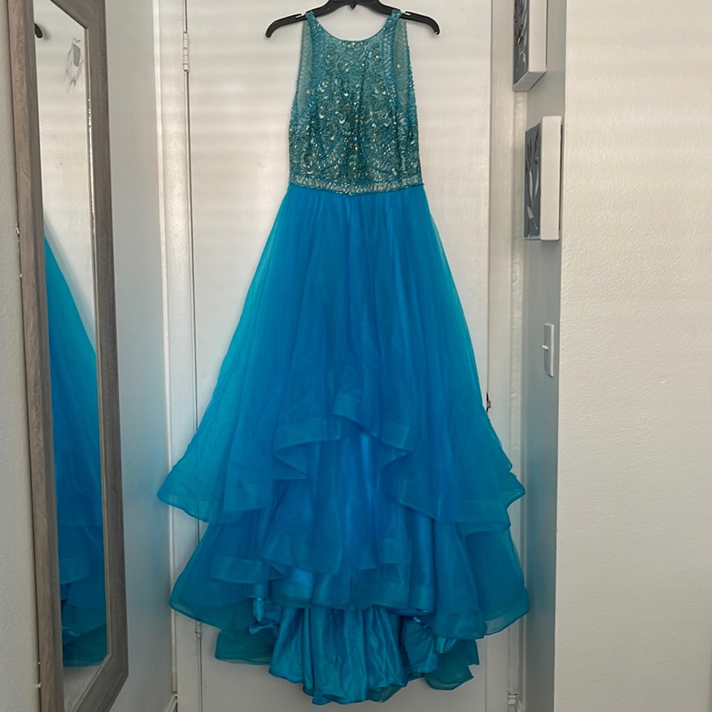 Angela And Alison Pageant Gown - Gem